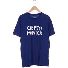 Cleptomanicx Herren T-Shirt, blau