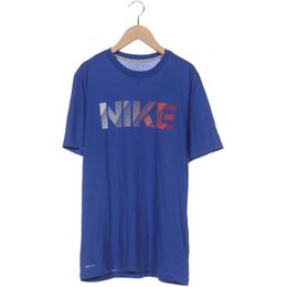 Nike Herren T-Shirt, blau, Gr. 48