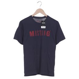 Mustang Herren T-Shirt, marineblau, Gr. 48