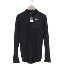 Nike Herren Langarmshirt, schwarz, Gr. 46