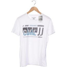 Jack & Jones JACK & JONES Herren T-Shirt, weiß