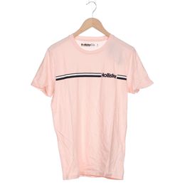 Hollister Herren T-Shirt, pink, Gr. 48
