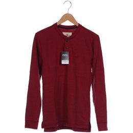 Hollister Herren Langarmshirt, rot