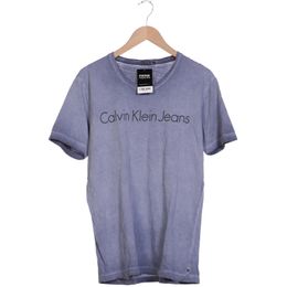 Calvin Klein Jeans Herren T-Shirt, flieder, Gr. 52