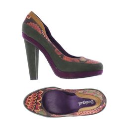 Desigual Damen Pumps, grün