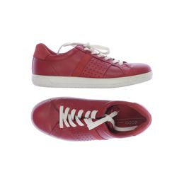 Ecco Damen Sneakers, rot, Gr. 37