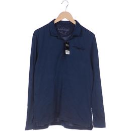 Napapijri Herren Poloshirt, blau, Gr. 48