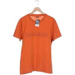 Napapijri Herren T-Shirt, orange, Gr. 56