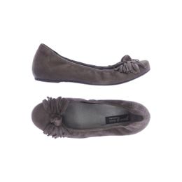 Paul Green Damen Ballerinas, braun