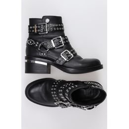 Guess Damen Stiefelette, schwarz