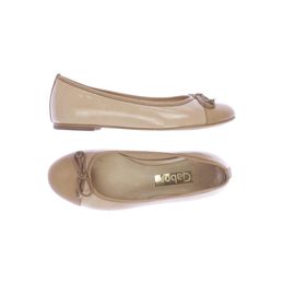 Gabor Damen Ballerinas, beige