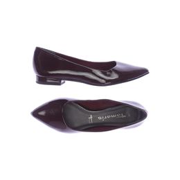 Tamaris Damen Ballerinas, bordeaux, Gr. 36