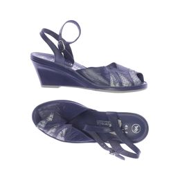 Salamander Damen Sandale, blau