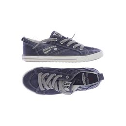 Dockers by Gerli Damen Sneakers, blau, Gr. 37