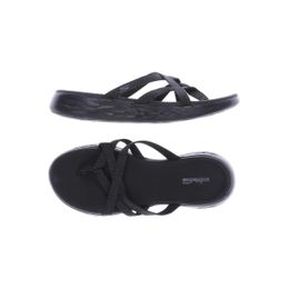 Skechers Damen Sandale, schwarz