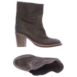 Shabbies Amsterdam Damen Stiefelette, grün, Gr. 41