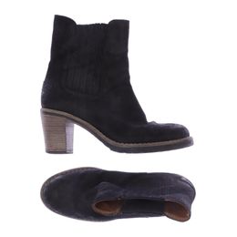 Shabbies Amsterdam Damen Stiefelette, schwarz