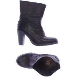 Shabbies Amsterdam Damen Stiefelette, schwarz