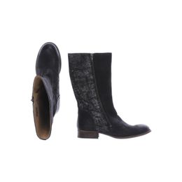 Kickers Damen Stiefel, schwarz