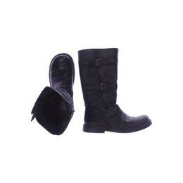 Kickers Damen Stiefel, schwarz