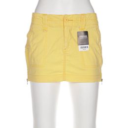 Pepe Jeans Damen Rock, gelb, Gr. 36