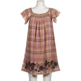 Antik Batik Damen Kleid, beige, Gr. 38