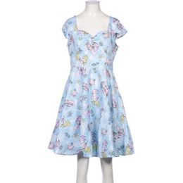 Hell Bunny Damen Kleid, hellblau