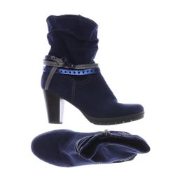 Tamaris Damen Stiefelette, marineblau, Gr. 36