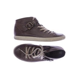 Paul Green Damen Sneakers, braun, Gr. 4