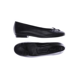 Paul Green Damen Ballerinas, schwarz