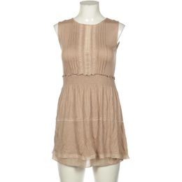 Zara Damen Kleid, beige, Gr. 38
