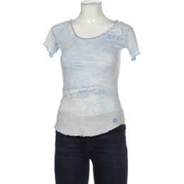Khujo Damen T-Shirt, blau, Gr. 38
