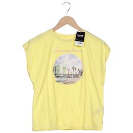 Khujo Damen T-Shirt, gelb, Gr. 38