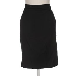 Massimo Dutti Damen Rock, schwarz, Gr. 36