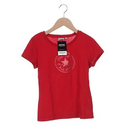 Converse Damen T-Shirt, rot, Gr. 34
