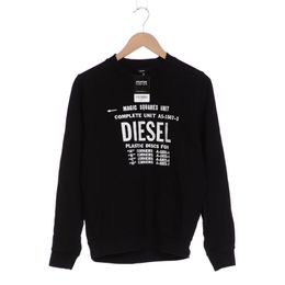 Diesel Damen Sweatshirt, schwarz, Gr. 36