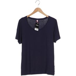sheego Damen T-Shirt, marineblau, Gr. 44