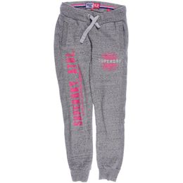 Superdry Damen Stoffhose, grau