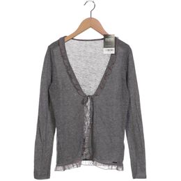 Esprit Damen Strickjacke, grau, Gr. 34