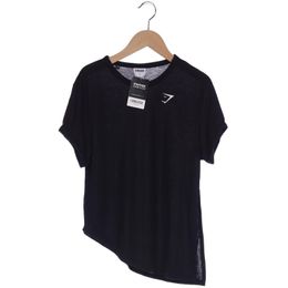 Gymshark Damen T-Shirt, schwarz, Gr. 36