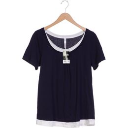 sheego Damen T-Shirt, marineblau, Gr. 40