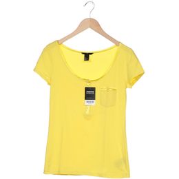 H&M H&M Damen T-Shirt, gelb, Gr. 36