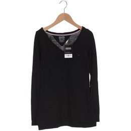 Hilfiger Denim Damen Langarmshirt, schwarz