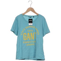 Gant Damen T-Shirt, türkis, Gr. 38
