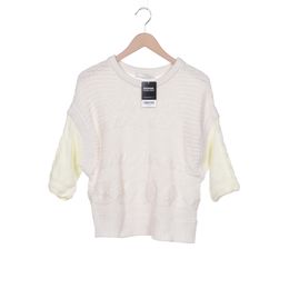 Oui Damen Pullover, weiß