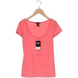 H&M H&M Damen T-Shirt, pink, Gr. 34