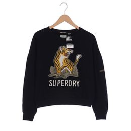 Superdry Damen Sweatshirt, schwarz