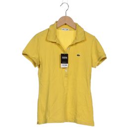 Lacoste Damen Poloshirt, gelb, Gr. 38