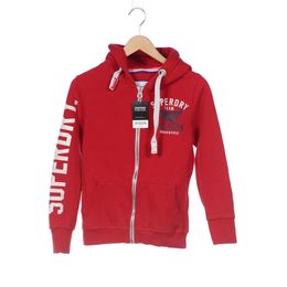 Superdry Damen Kapuzenpullover, rot