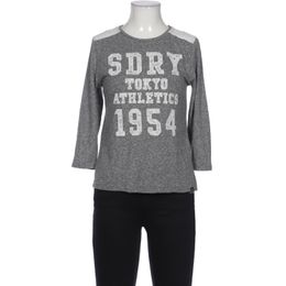 Superdry Damen Sweatshirt, grau, Gr. 36